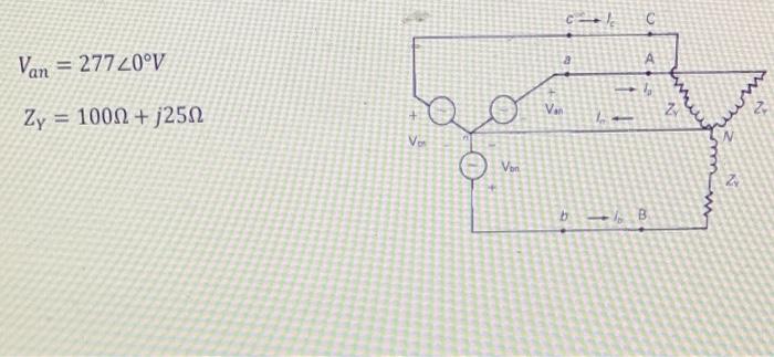 Solved Calculator the total 3 phase complex power and | Chegg.com