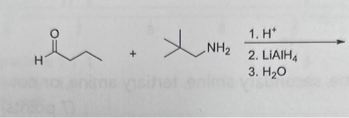 Solved 1. H+2. LiAlH4 3. H2O+ AlCl3+ | Chegg.com