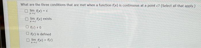 Solved What are the three conditions that are met when a | Chegg.com