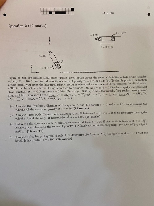 +1/5/56+ Question 2 (50 marks) = 0.2 0 = 180° @ 05 I | Chegg.com