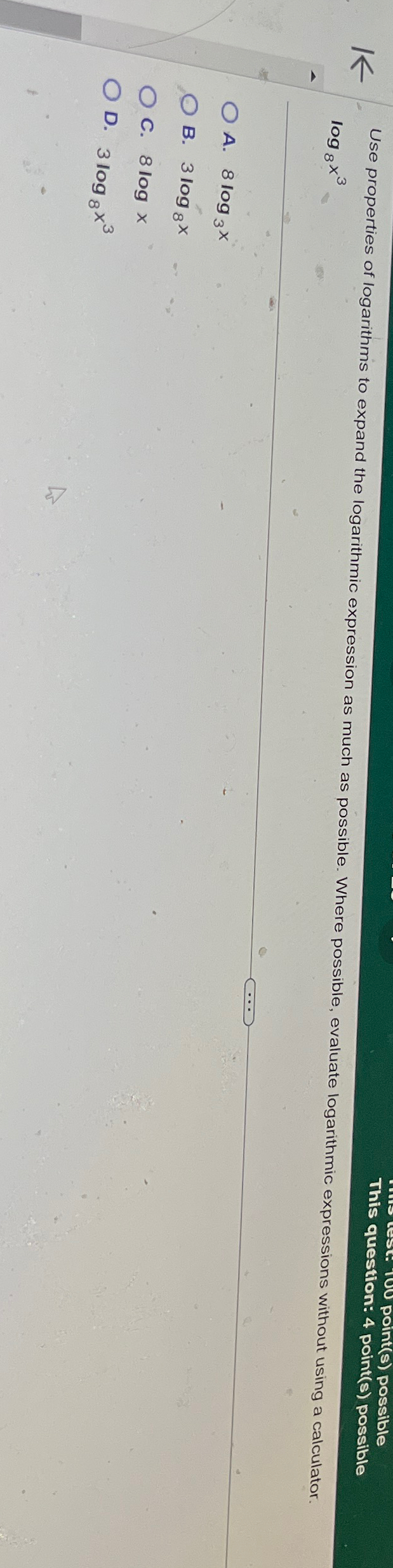 Solved point(s) possible This question: 4 point(s) | Chegg.com