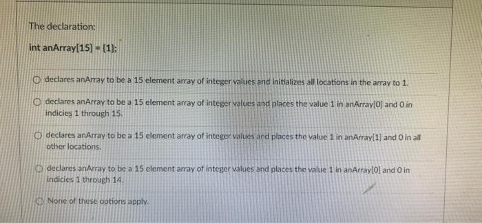 Solved Given The Following Function Prototype Void Fixint