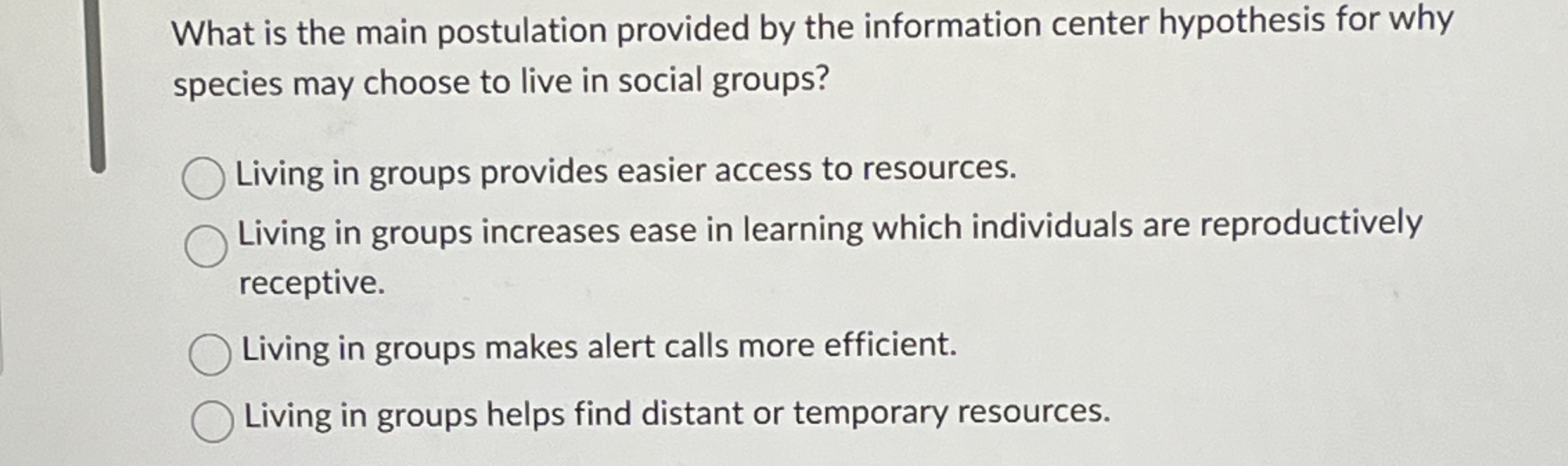 Solved What is the main postulation provided by the | Chegg.com