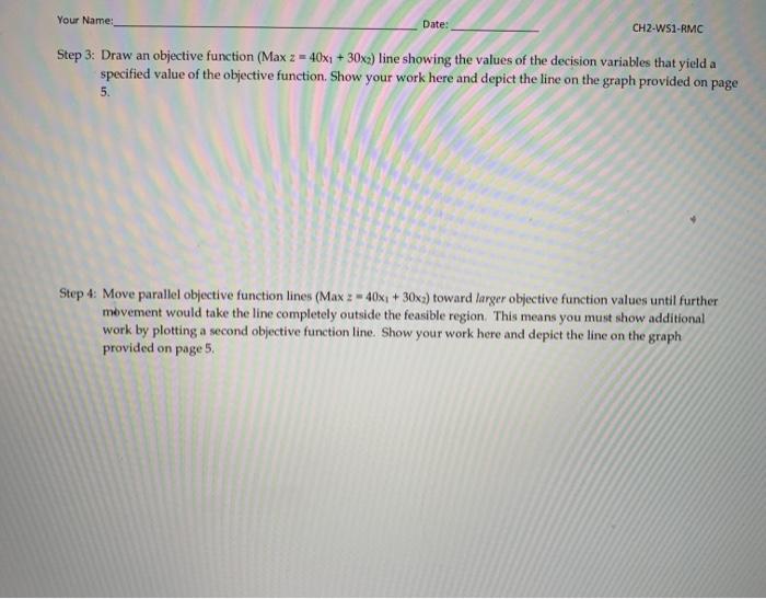 Solved RMC, Inc., is a small firm that produces a variety of | Chegg.com