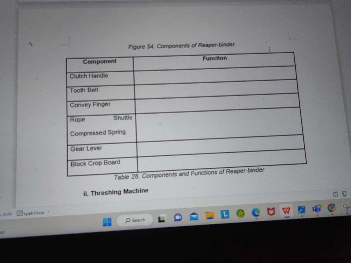 Solved Figure 50. Components of Reaper-windrower I anIe