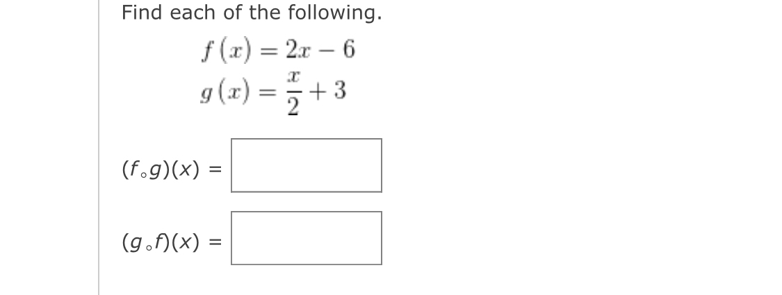 Solved Find Each Of The