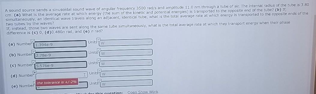Solved A sound source sends a sinusoidal sound wave of | Chegg.com