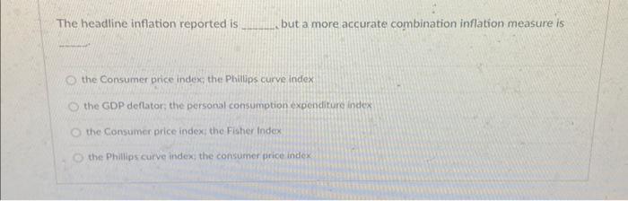 Solved Inflation is deflation is , while hyperinflation is | Chegg.com