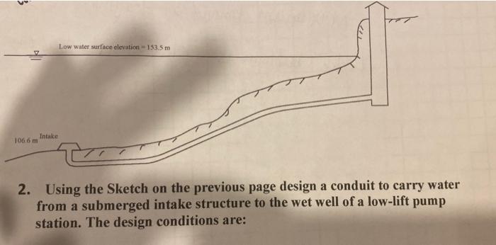 Solved 2. Using the Sketch on the previous page design a | Chegg.com