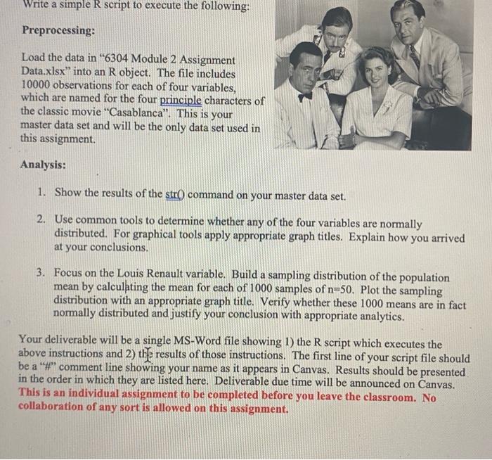 Solved you don't actually need the data set,I just need a | Chegg.com