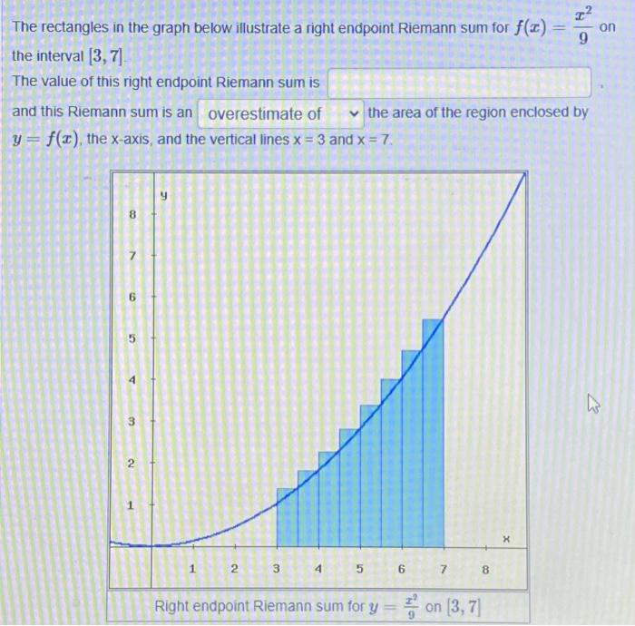 Solved ( 1 point) The rectangles in the graph below | Chegg.com