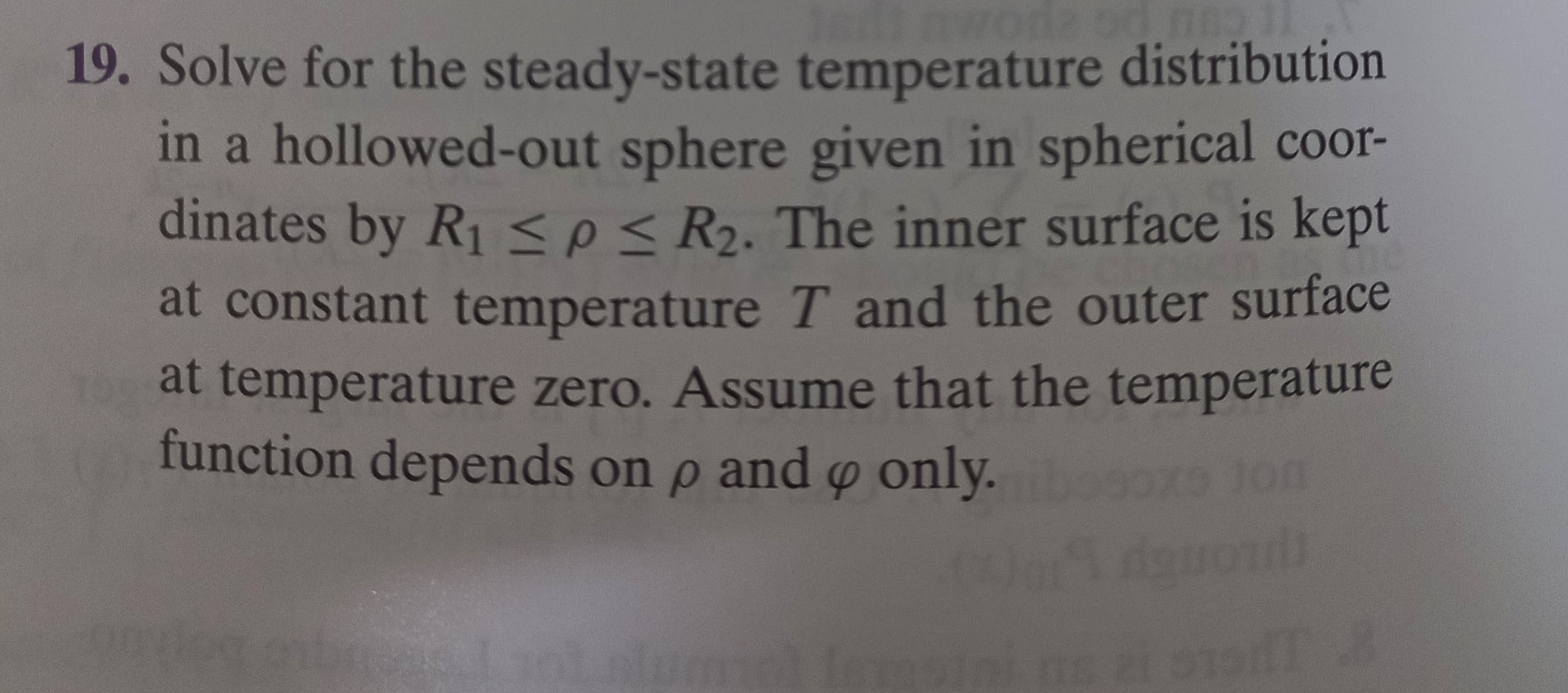 Solved Solve For The Steady State Temperature Distribution