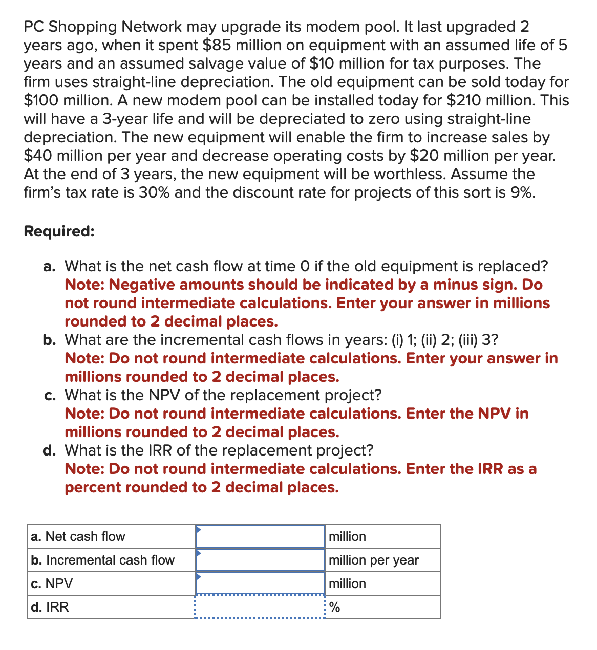 Solved PC Shopping Network may upgrade its modem pool. It | Chegg.com