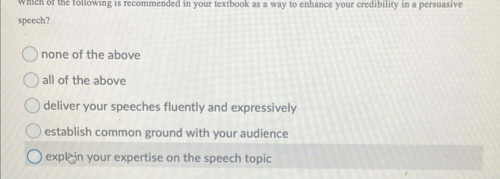 Solved of the following is recommended in your textbook as a | Chegg.com