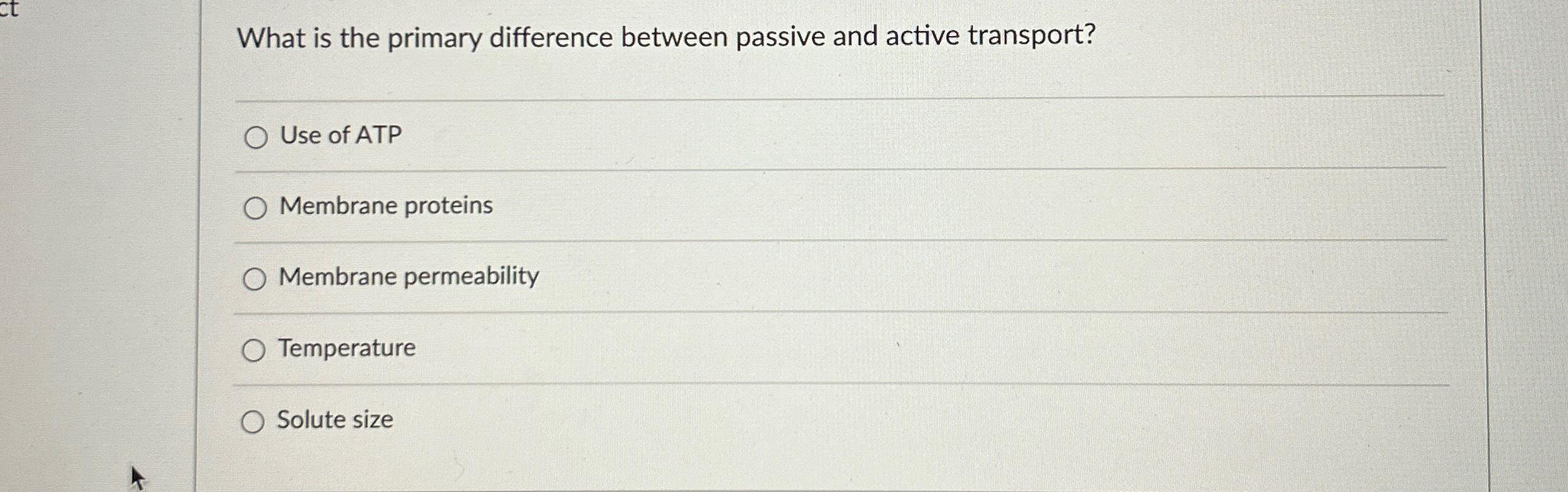 Solved What is the primary difference between passive and | Chegg.com