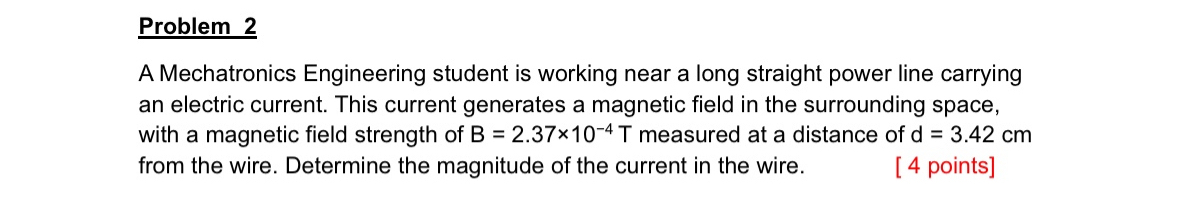 Solved Problem 2A Mechatronics Engineering student is | Chegg.com