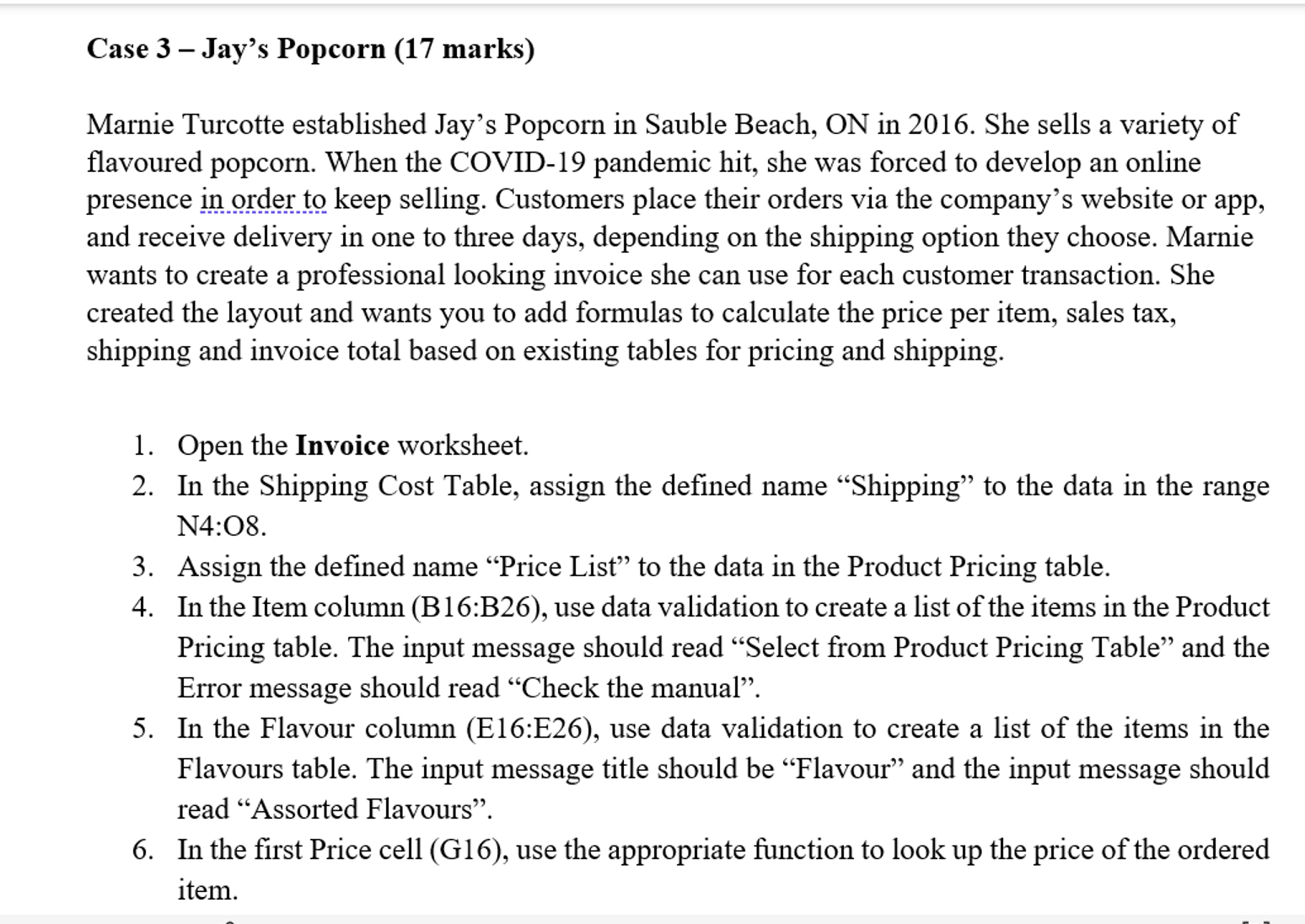 Solved Modify the formula in G16 ﻿by adding an IFERROR | Chegg.com