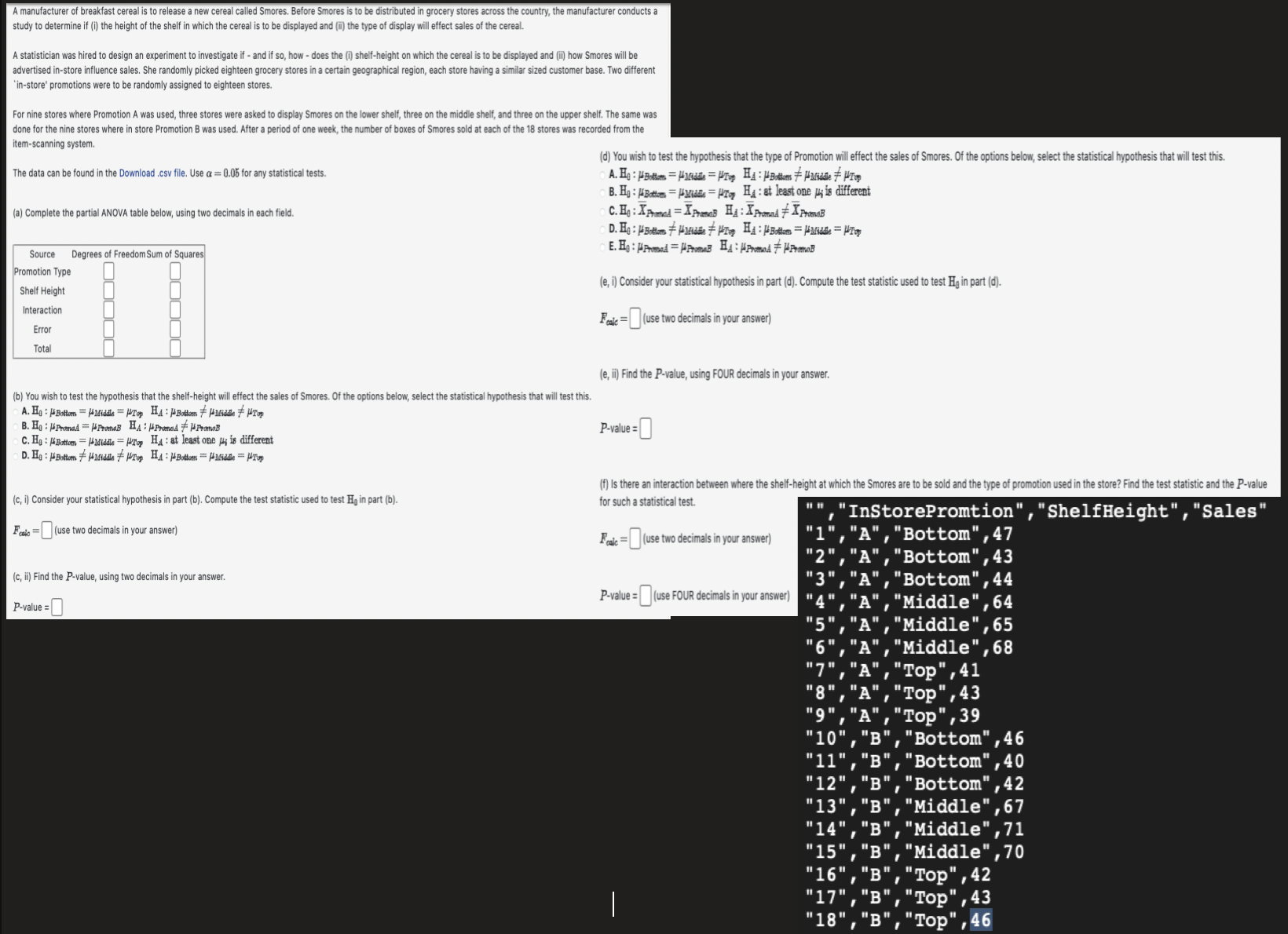 Solved No need for multiple choice, just numerical answers, | Chegg.com