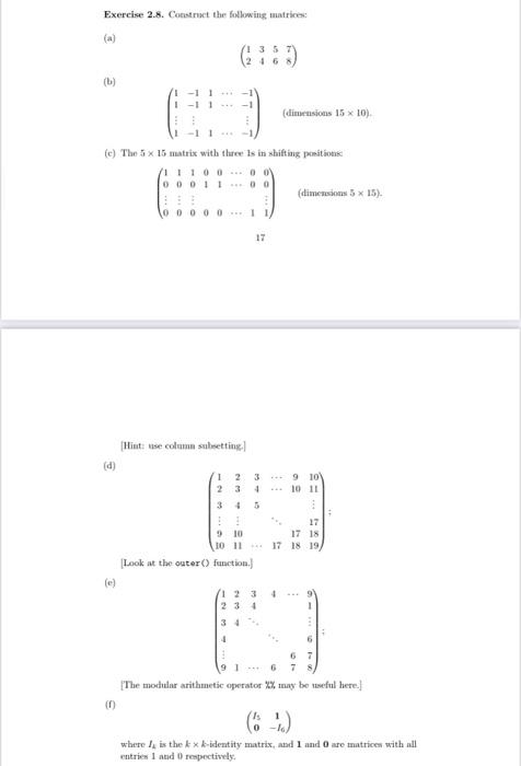 Solved Exercise 2.9. Solve the following system of | Chegg.com