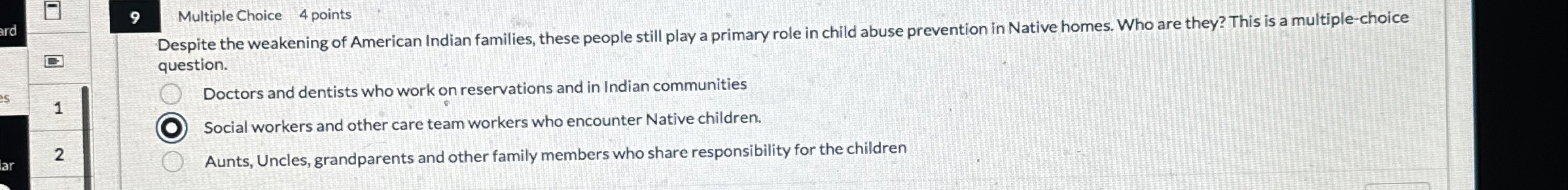 Solved 9 ﻿Multiple Choice 4 ﻿pointsDespite the weakening of | Chegg.com