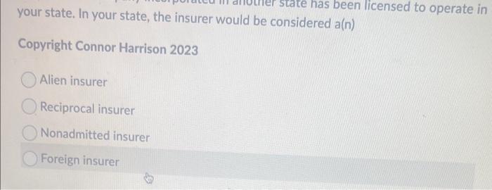 Solved The Exclusive Agency System is often contrasted with | Chegg.com