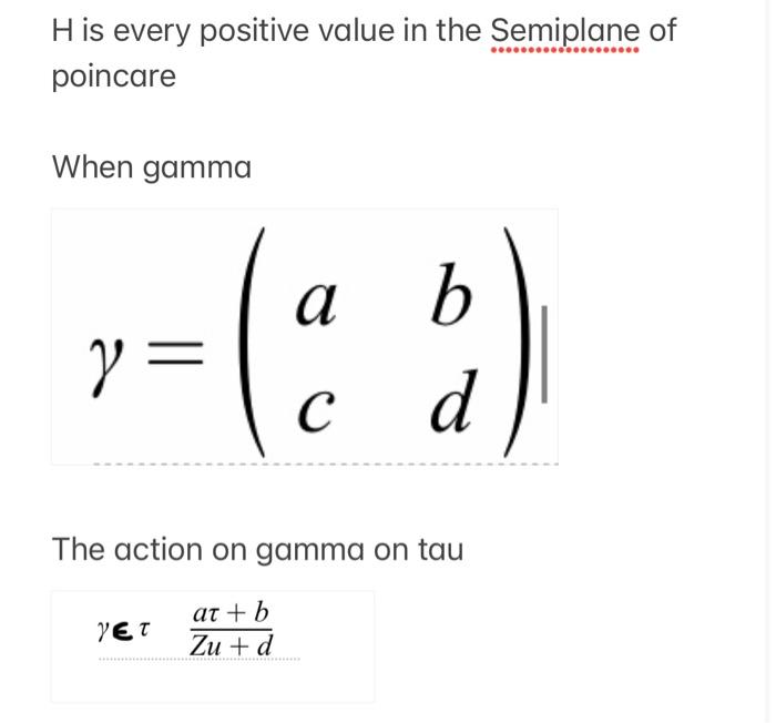 Solved 1. Prove the imaginary part formula: if 7 € H and (c) | Chegg.com