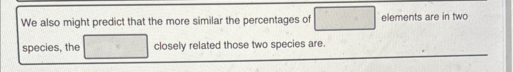 Solved We also might predict that the more similar the | Chegg.com