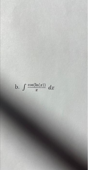 Solved 6. Calculate the following indefinite integ a. | Chegg.com