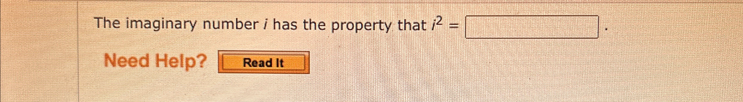 Solved The imaginary number i has the property that i2= | Chegg.com