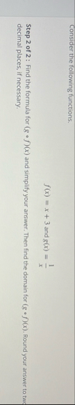 Solved Consider the following functions.f(x)=x 3 ﻿and | Chegg.com