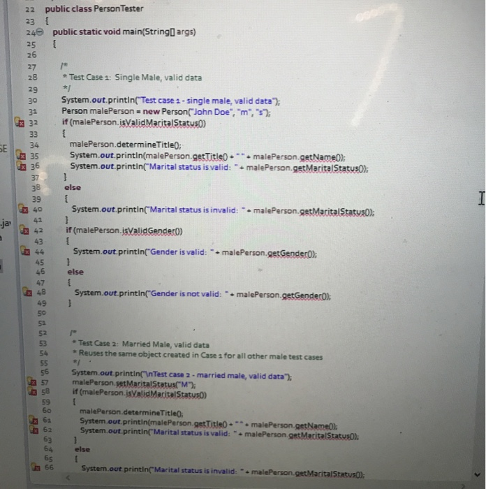 Solved So there’s 7 test cases as shown in the second | Chegg.com