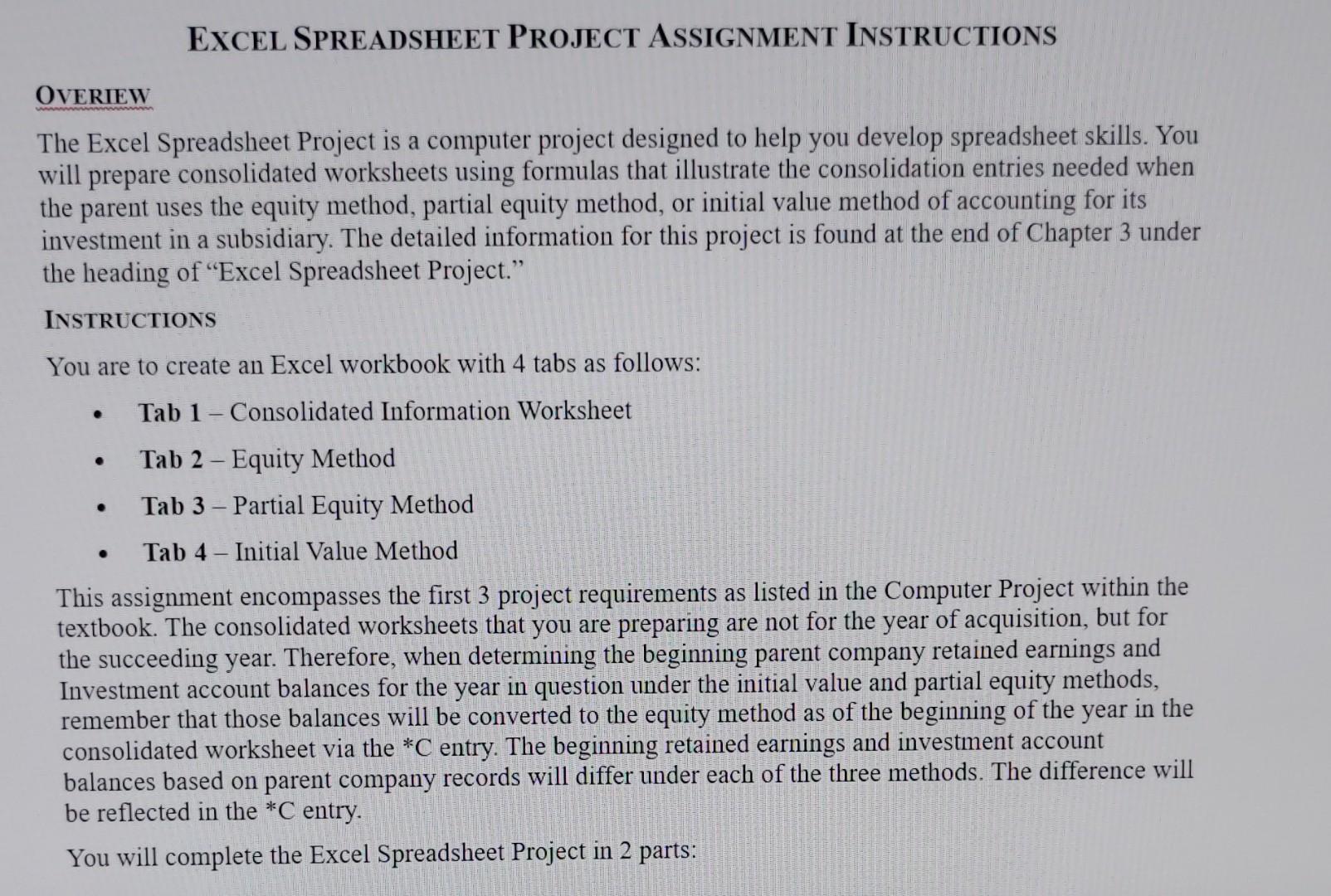 Solved please help I need worksheet completed yellow items | Chegg.com