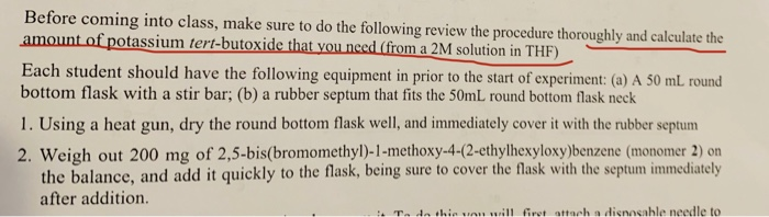 Solved The purpose of this experiment is to synthesize a | Chegg.com