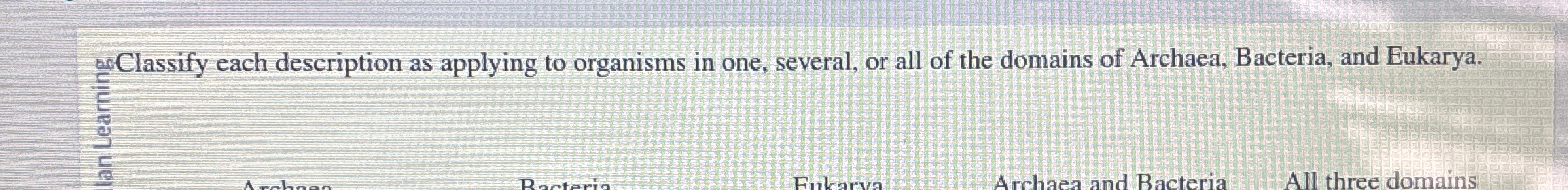 Solved Review Questions:?52 ﻿Classify each description as | Chegg.com