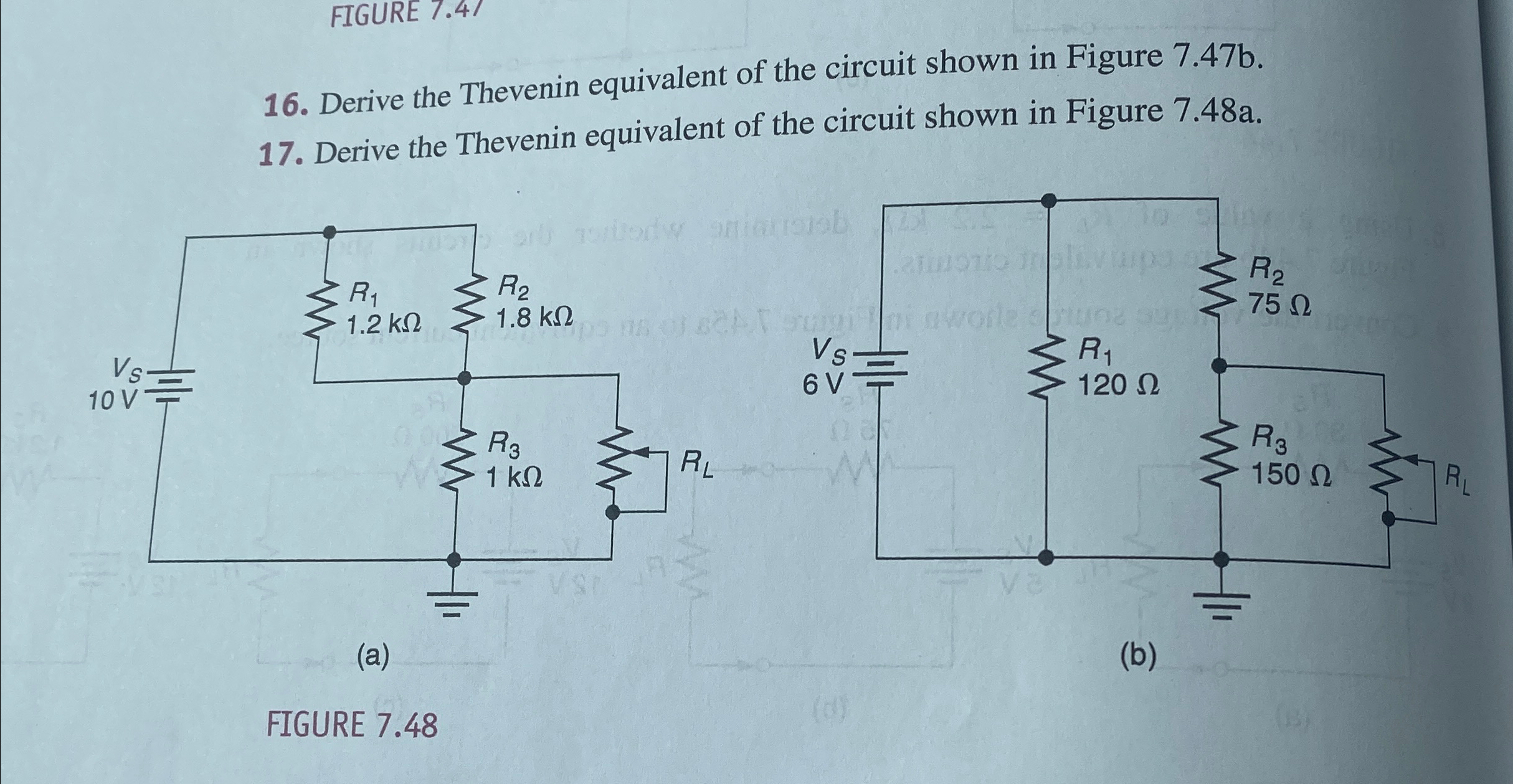 Solved Derive the Thevenin equivalent of the circuit shown | Chegg.com