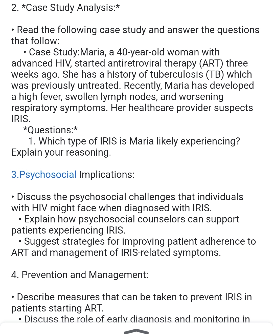 Solved What are the steps to Read the following case study | Chegg.com