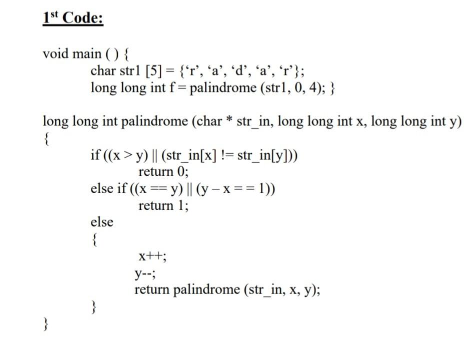 Solved Use RARS simulator to write and execute the two codes | Chegg.com