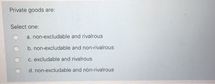 Solved A common-pool resource managed under open access | Chegg.com