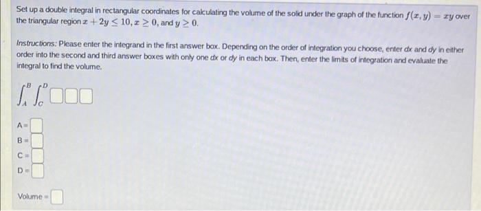 Solved Suppose R is the triangle with vertices (-1,0),(0,1), | Chegg.com