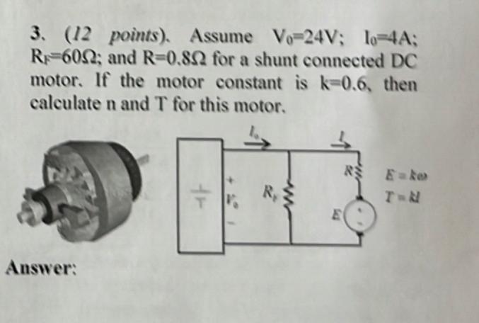 Solved 3. (12 points). Assume V0=24 V;I0=4 A; Rk=60Ω; and | Chegg.com Solved 3. (12 points). Assume V0=24 V;I0=4 A; Rk=60Ω; and | Chegg.com