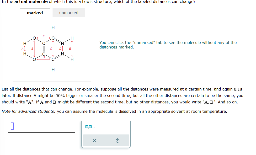 Solved In the actual molecule of which this is a Lewis | Chegg.com