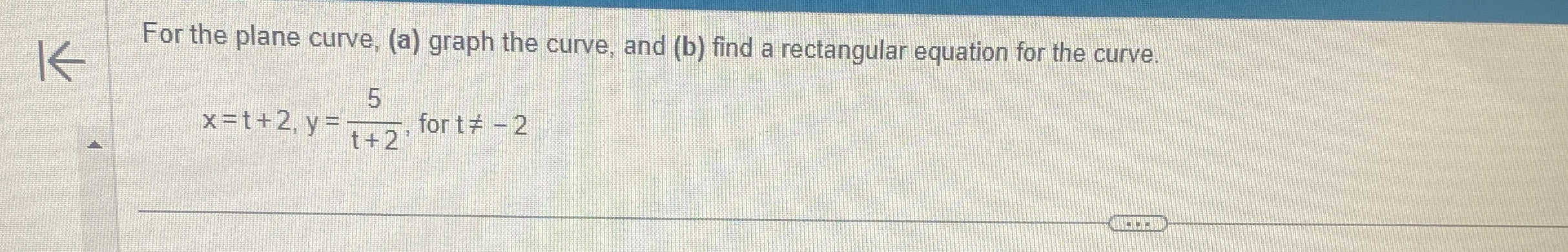 Solved For the plane curve, (a) ﻿graph the curve, and (b) | Chegg.com