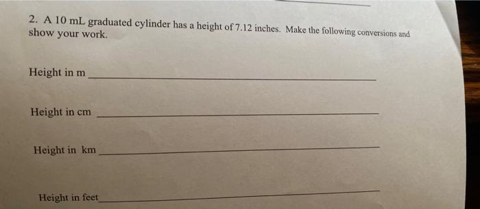 Solved 1. A 50 mL beaker has a mass of 42.503 g. Make the | Chegg.com