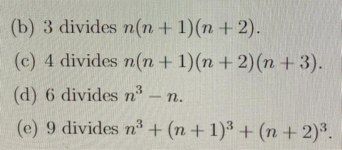 Solved 2. Prove that the following are true for every | Chegg.com