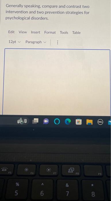Solved Generally speaking, compare and contrast two | Chegg.com