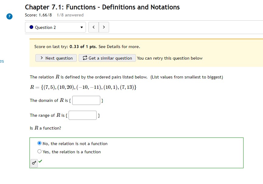 Solved Chapter 7.1: Functions - ﻿Definitions and Notations7 | Chegg.com