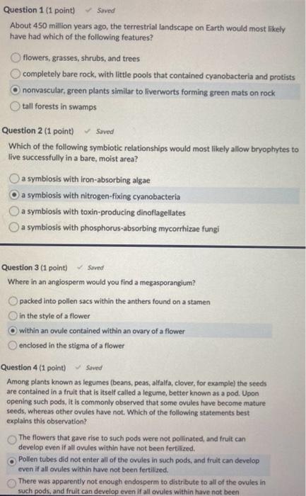 Solved Which of the following arranges the structures from | Chegg.com