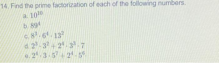 Solved 5. Find the LCM for each of the following groups of | Chegg.com