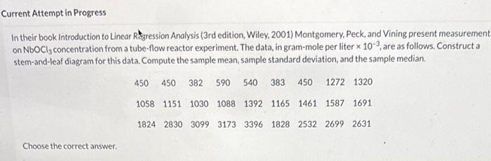 Solved In their book Introduction to Linear Regression | Chegg.com