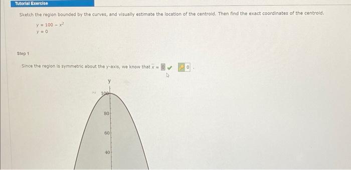Solved Sketch the region bounded by the curves, and visually | Chegg.com